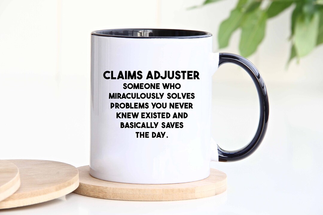 Claims Adjuster Mug, Claims Adjuster Gift, Gift for Claims Adjuster ...