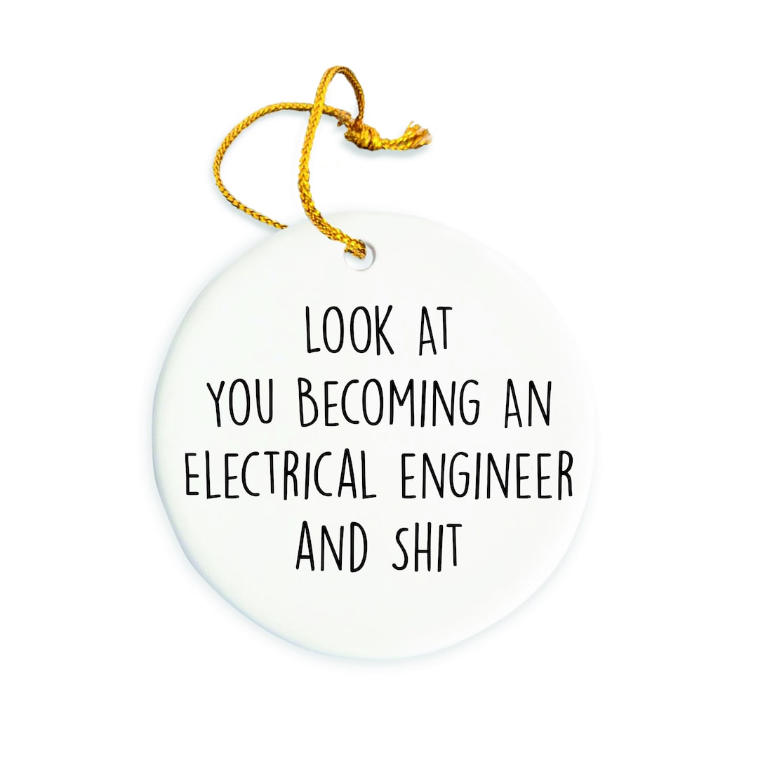 Electrical Engineer Ornament, Christmas Ornament, Christmas Tree ...