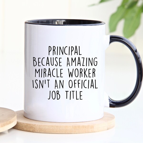 Principal Mug - Etsy