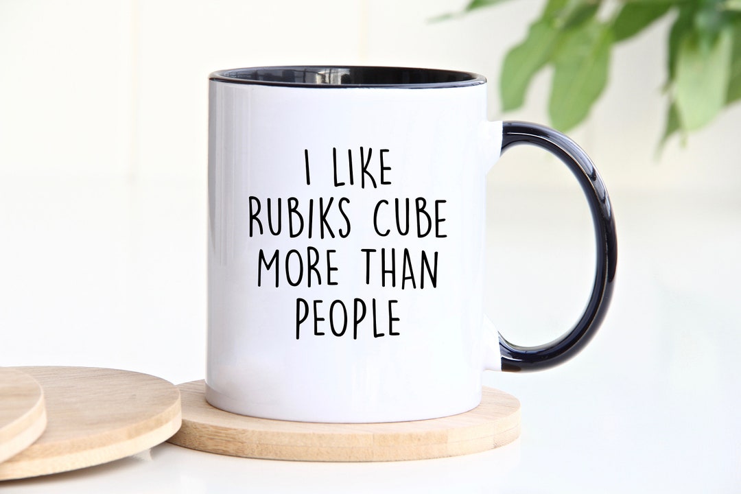 Rubiks Cube Mug, Rubiks Cube Gifts, Gift for Rubiks Cube Lover, Gift ...