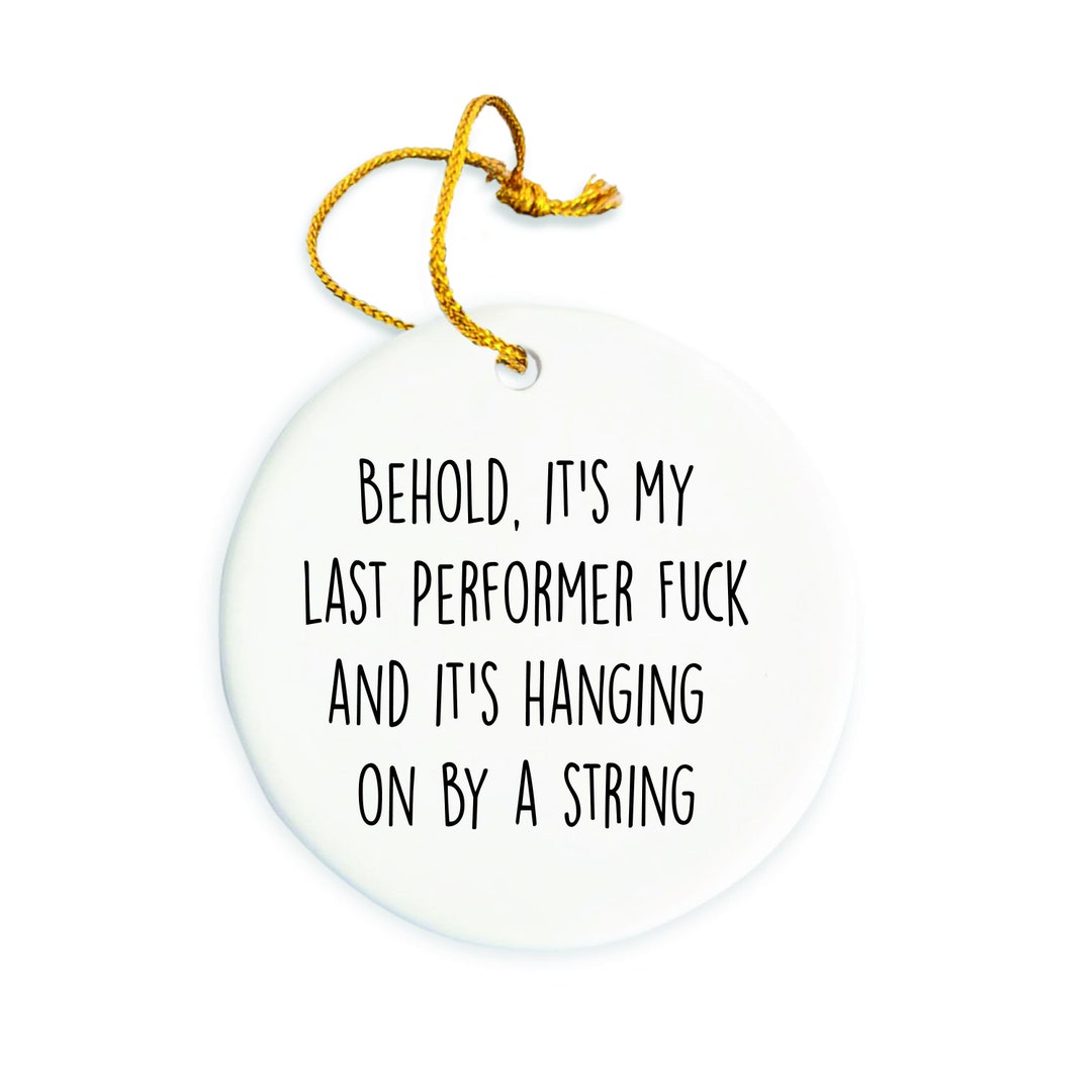 Performer Ornament , Performer Christmas Ornaments, Gift for Performer ...