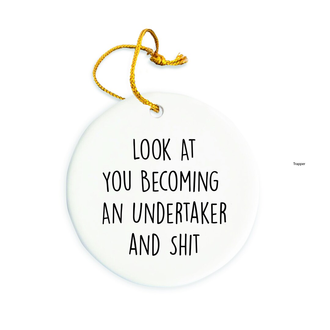 Undertaker Ornament, Undertaker Christmas Ornament, Undertaker ...