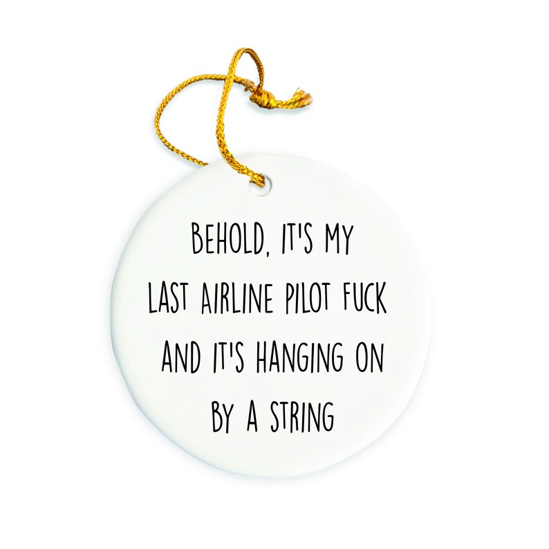 Airline Pilot Ornament, Airline Pilot Christmas Ornaments, Gift for ...