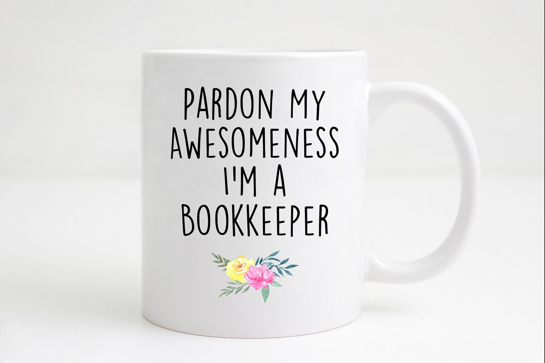 Bookkeeper Mug, Bookkeeper Gift, Gift for Bookkeeper, Personalized Mug ...