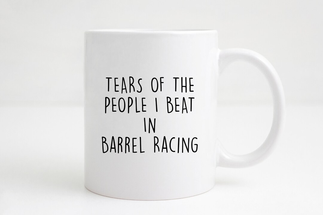 Barrel Racing Mug, Barrel Racing Gifts, Gift for Barrel Racing Lover ...