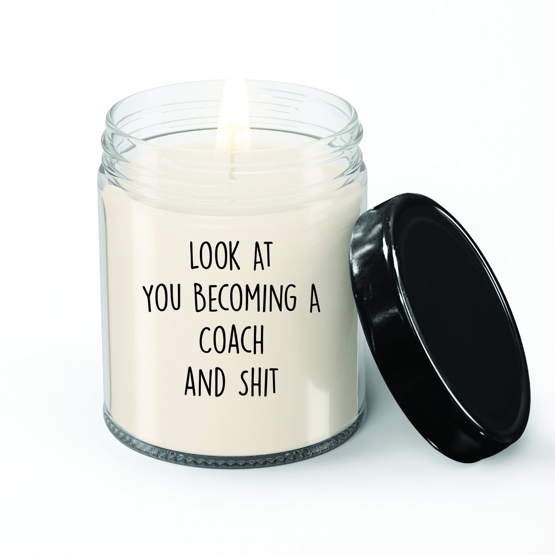 Coach Candle, Coach Gift, Gift for Coach , Coach Thank You Gift ...