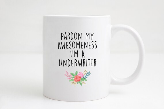 Underwriter Mug Underwriter Gift Gift for Underwriter - Etsy