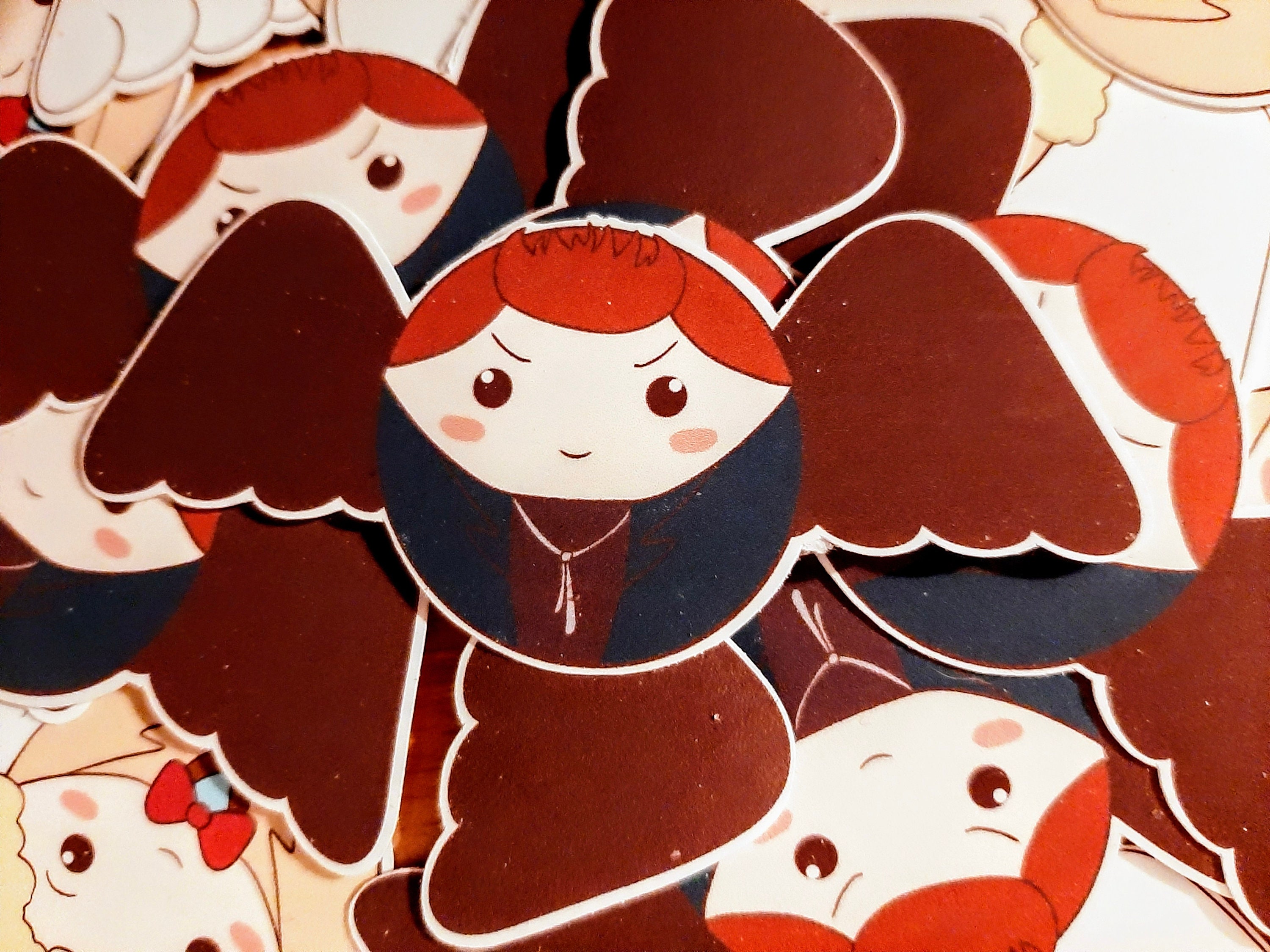 Good Omens Crowley and Aziraphale Demon and Angel Stickers - Etsy