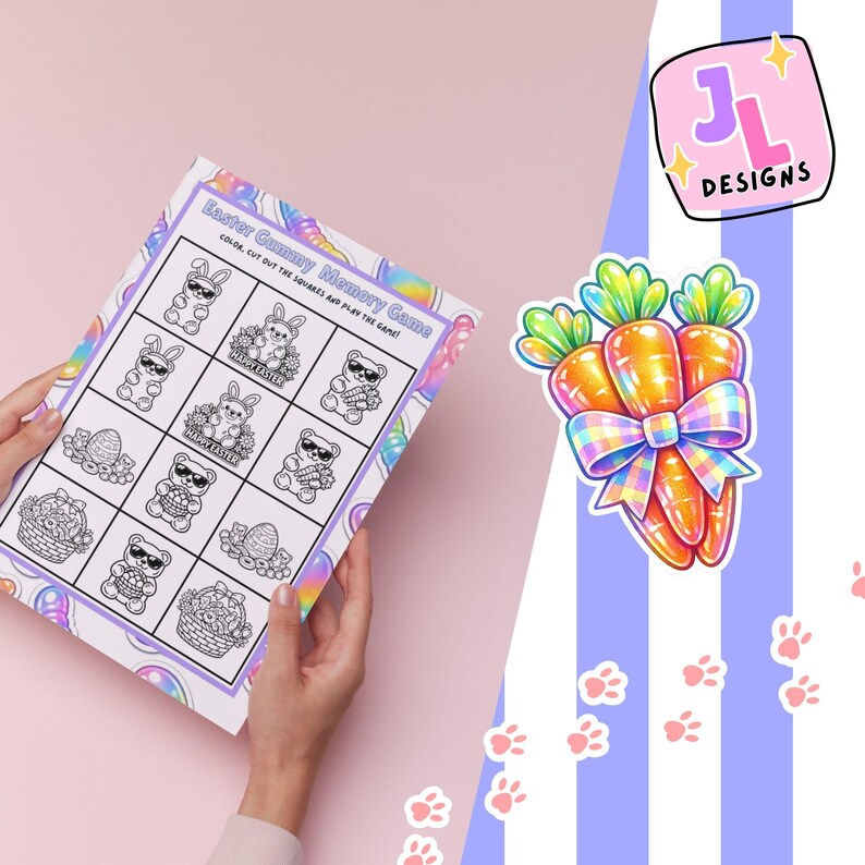 Gummy Osteraktivitäten Bundle Sofortiger Download PDF Druckbare ...