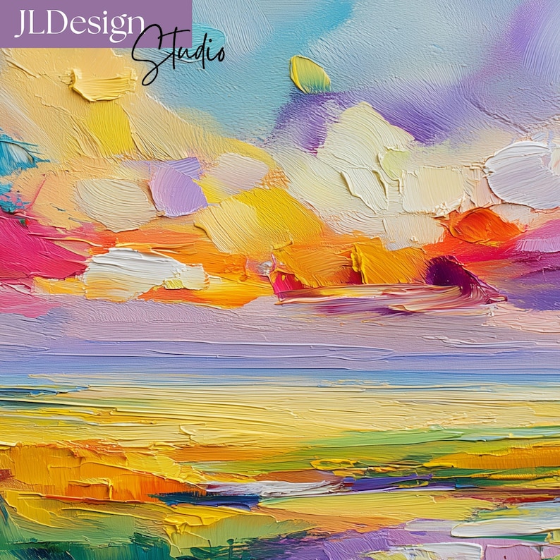 Summer Landscape Frame TV Art Bundle | Samsung Frame TV Art | Colorful ...