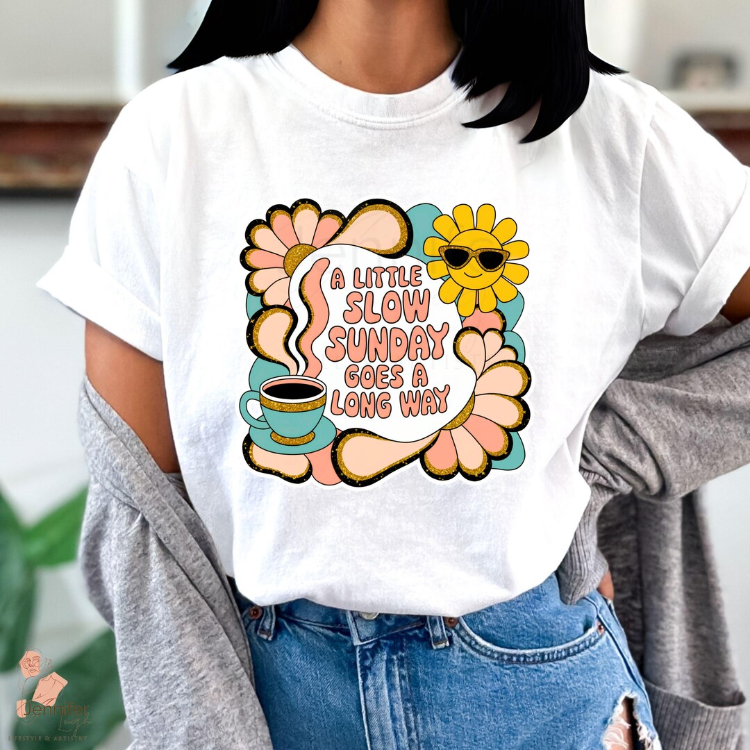 Slow Sunday Womens Self Care Png Instant Download for Printable Art ...