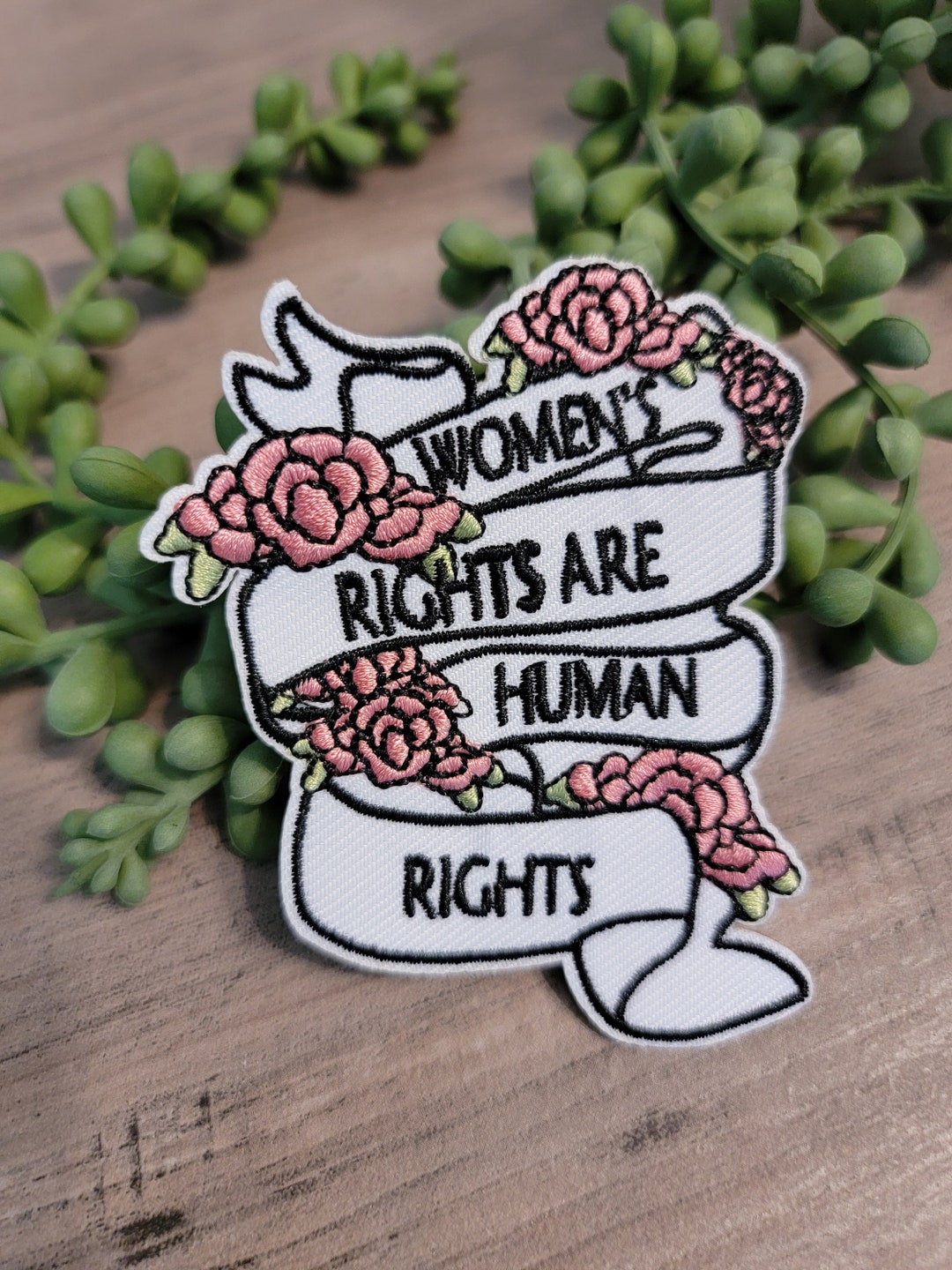 Womens Rights Human Rights Embroidery Iron on Patch - Etsy