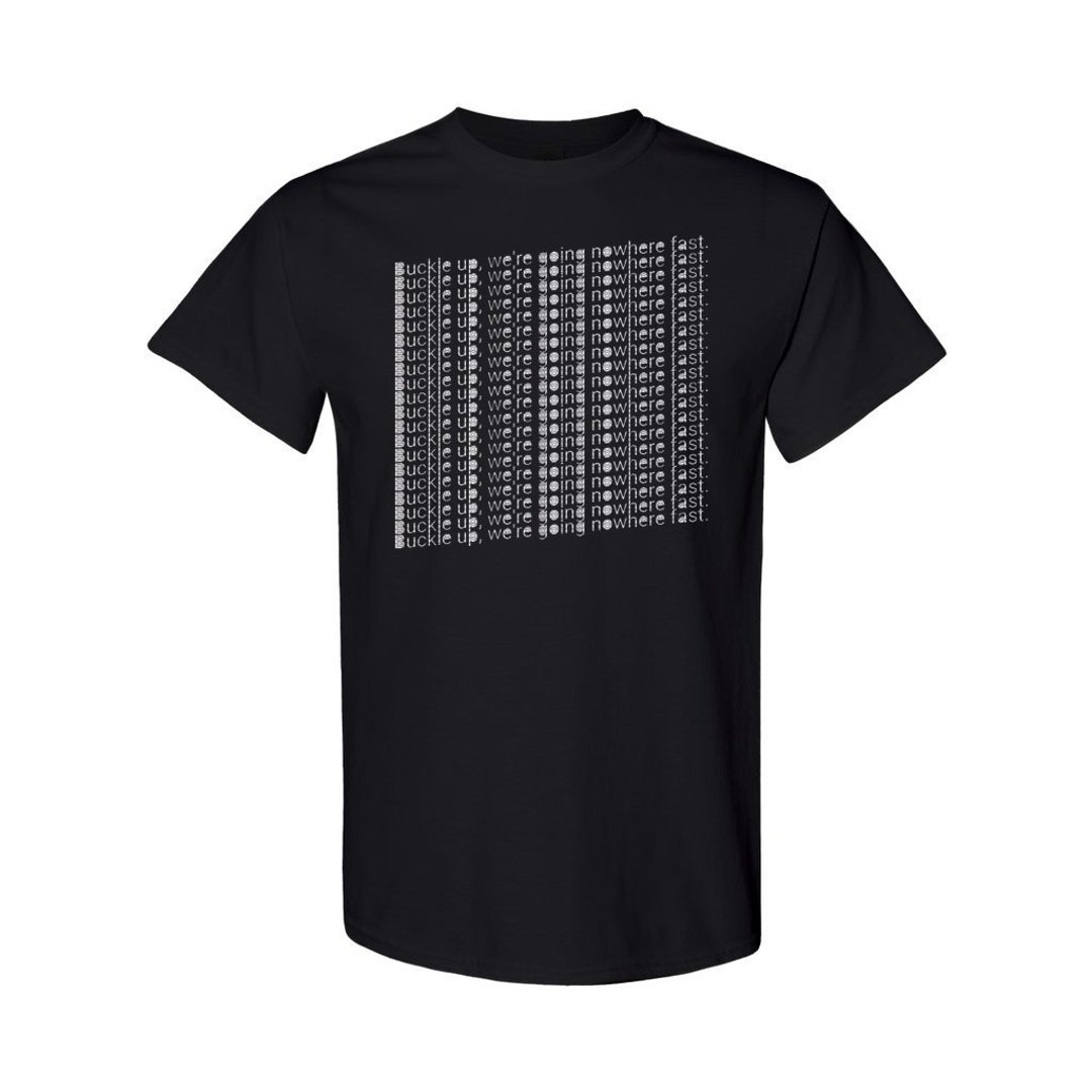 Going Nowhere Fast Black T-shirt - Etsy