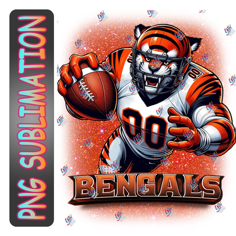 Cincinnati Bengals Clipart - Etsy