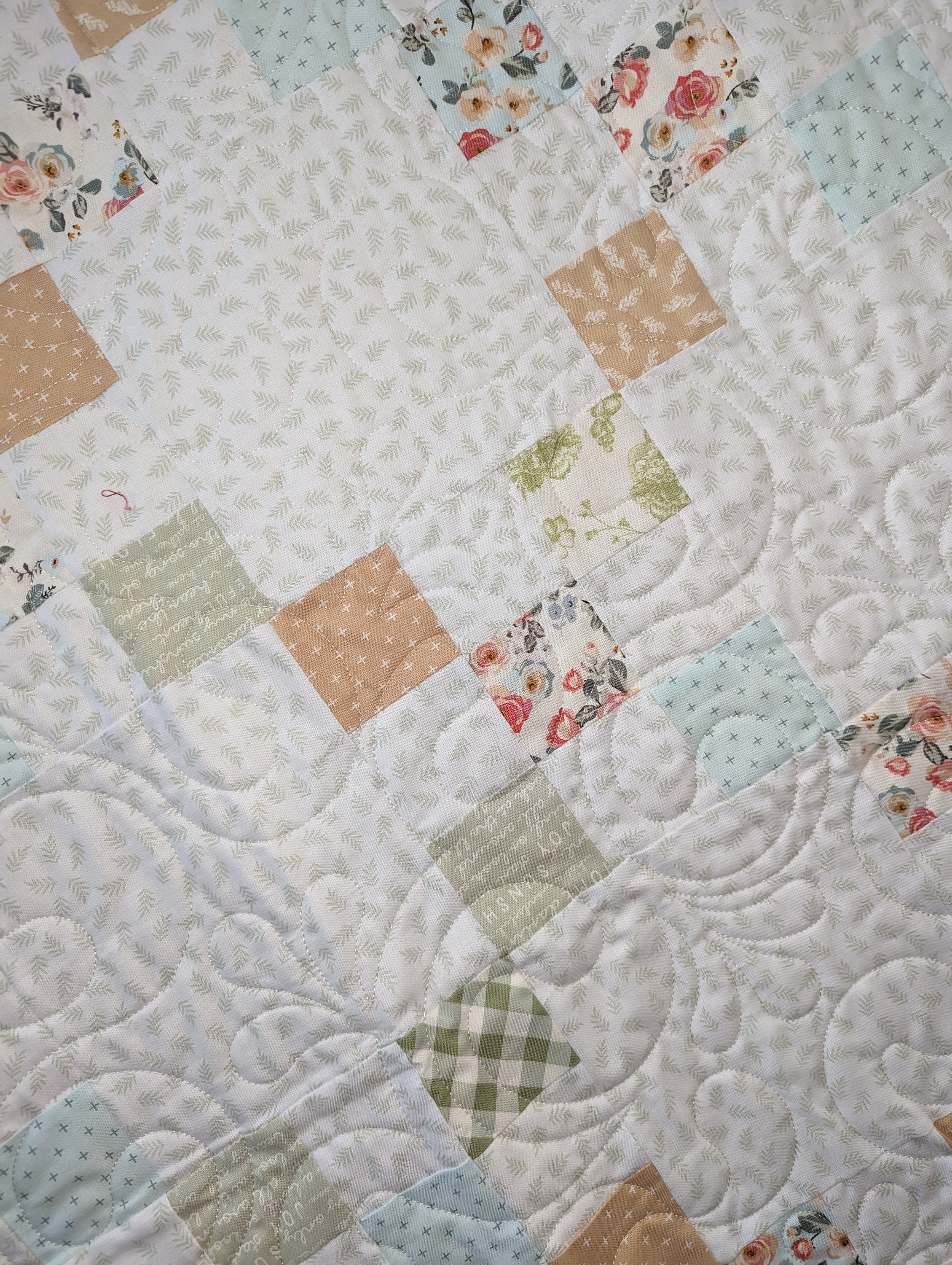 Handmade Baby Girl Patchwork Quilt - Etsy