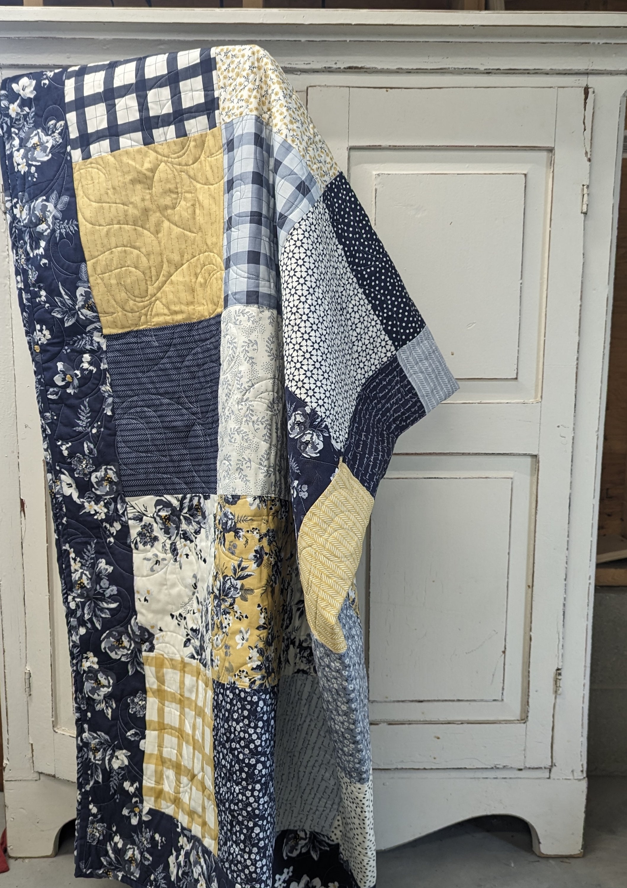 Handmade Gingham Foundry Patchwork Quilt - Etsy