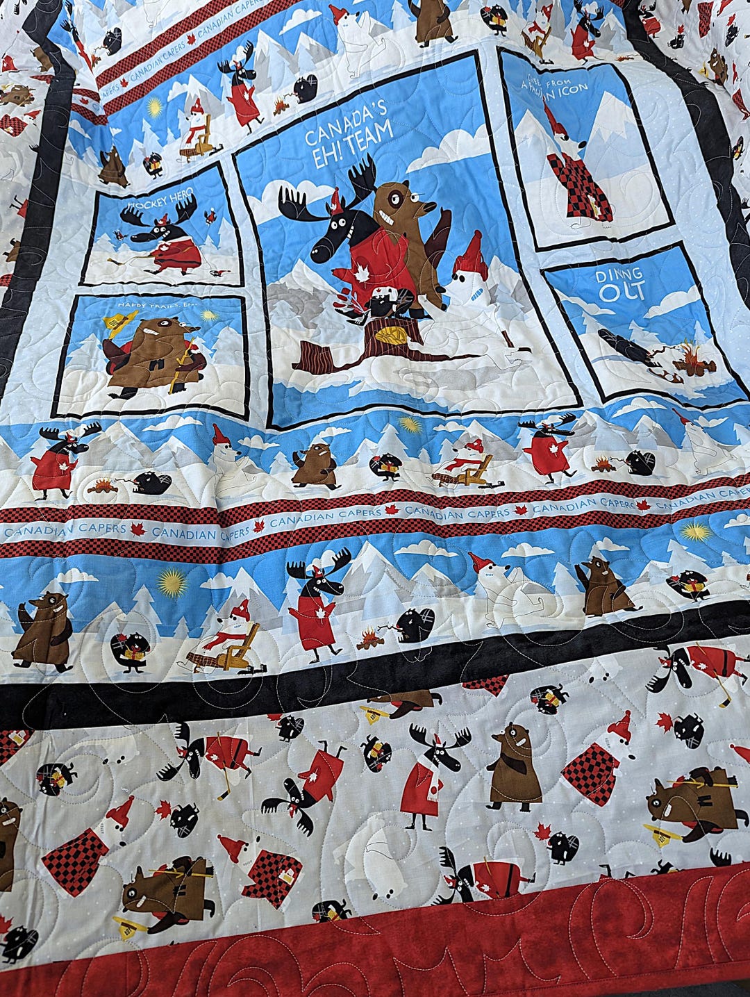 Canadian Capers Quilt - Etsy