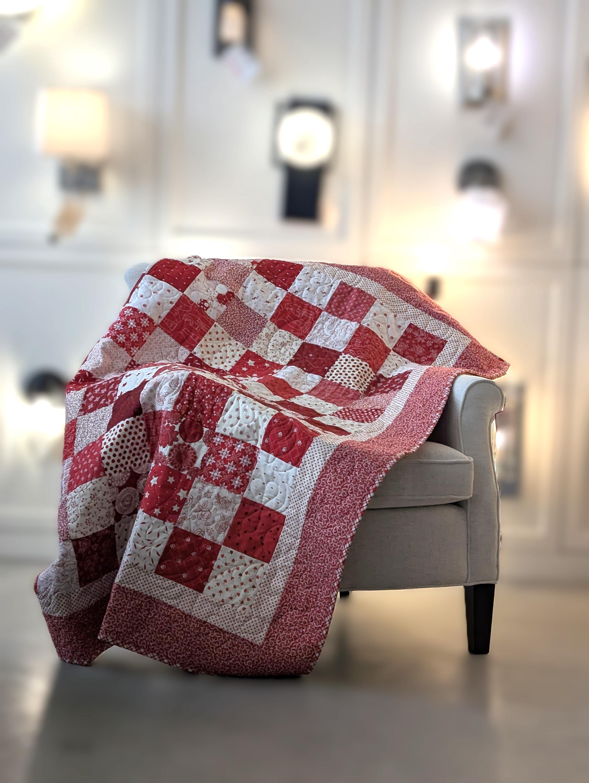 Handmade Patchwork Quilt - Etsy