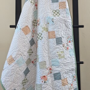 Handmade Baby Girl Patchwork Quilt - Etsy
