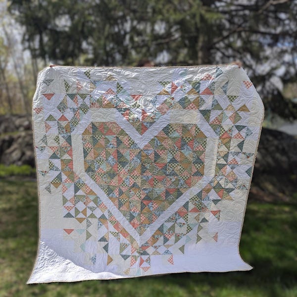 Exploding Heart Quilt Pattern - Etsy