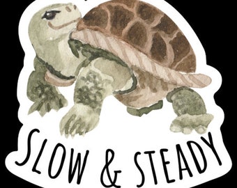 Slow Sticker - Etsy