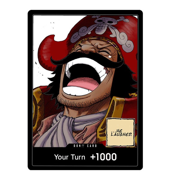 One Piece Custom Card - Etsy