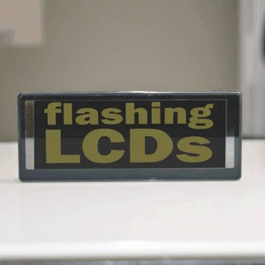 Flashing Store Sign | Flashing Sign, Countertop Display, Custom ...
