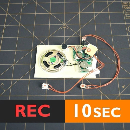 Push Button Activated Sound Module | Recordable Sound Button ...