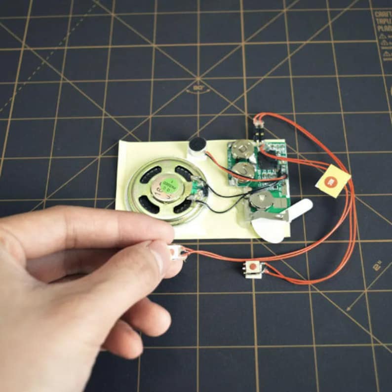 Push Button Activated Sound Module | Recordable Sound Button ...