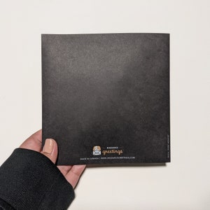 Black Square Voice Recordable Frame Card | Singing Photo Frame Card ...