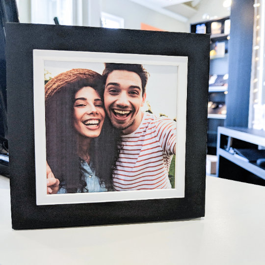 Black Square Voice Recordable Frame Card Singing Photo Frame - Etsy