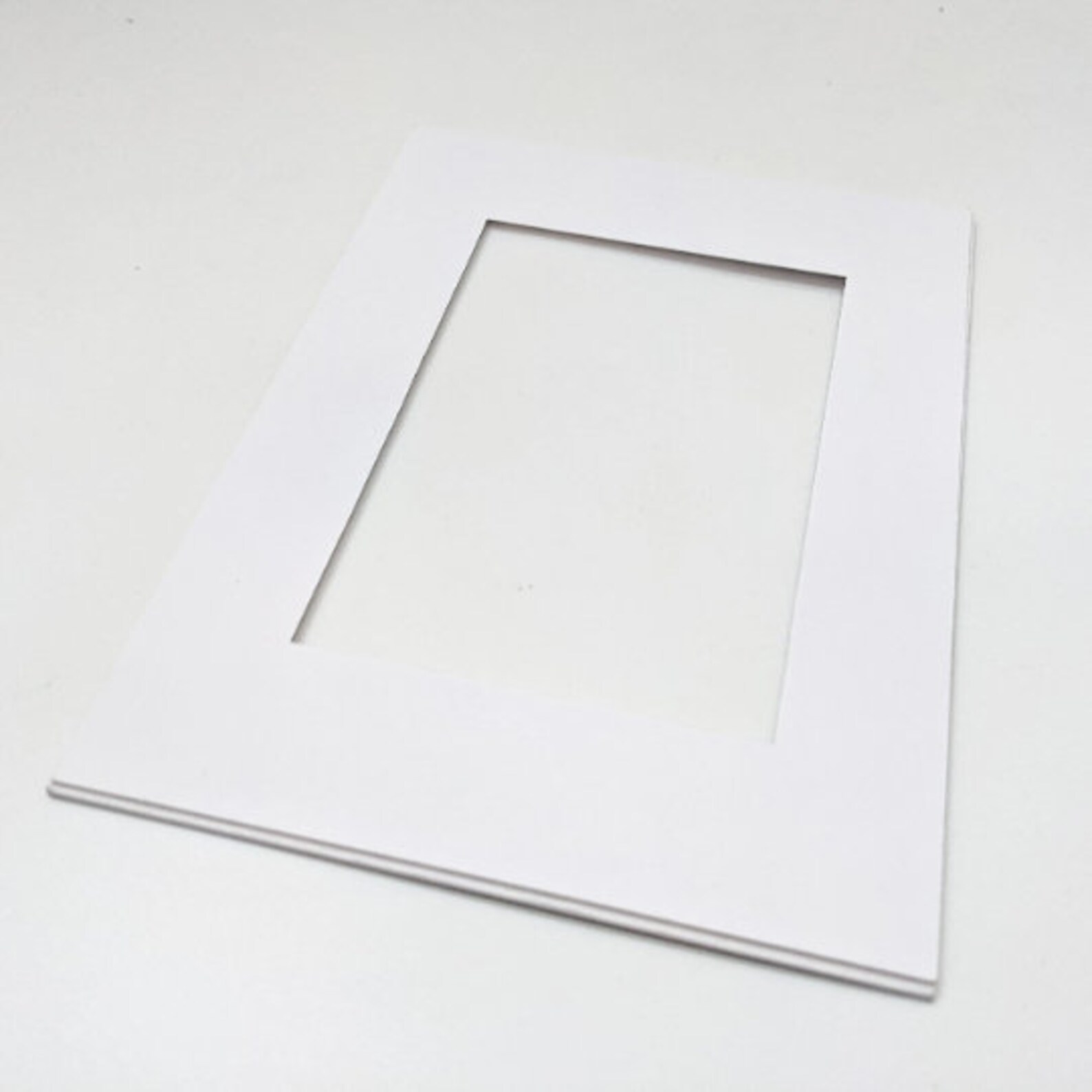 Picture Frame Photo Double Mat, 5x7 Inches Bevel Cut, Picture Frame Mat ...