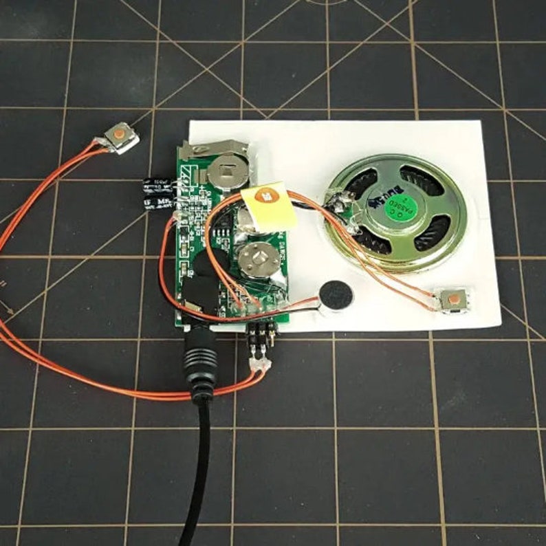 Push Button Sound Module With Line-in Port | Re-recordable Sound Module ...