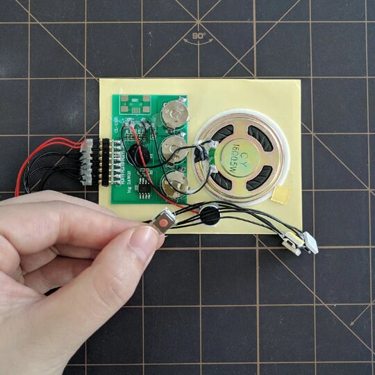 3-button Push Re-recordable Musical Sound Module | Sound Voice Module ...