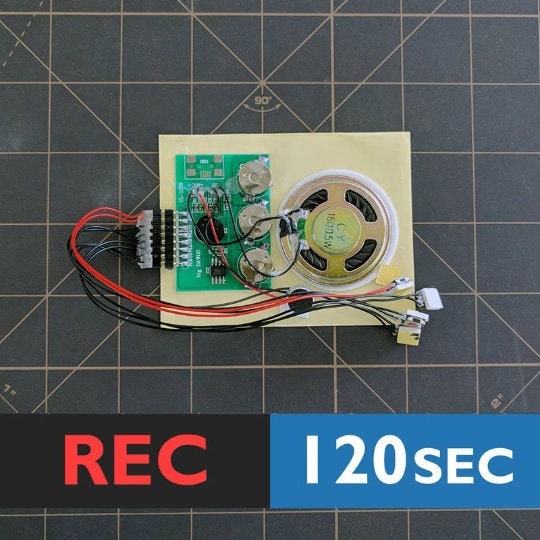 3-button Push Re-recordable Musical Sound Module | Sound Voice Module ...