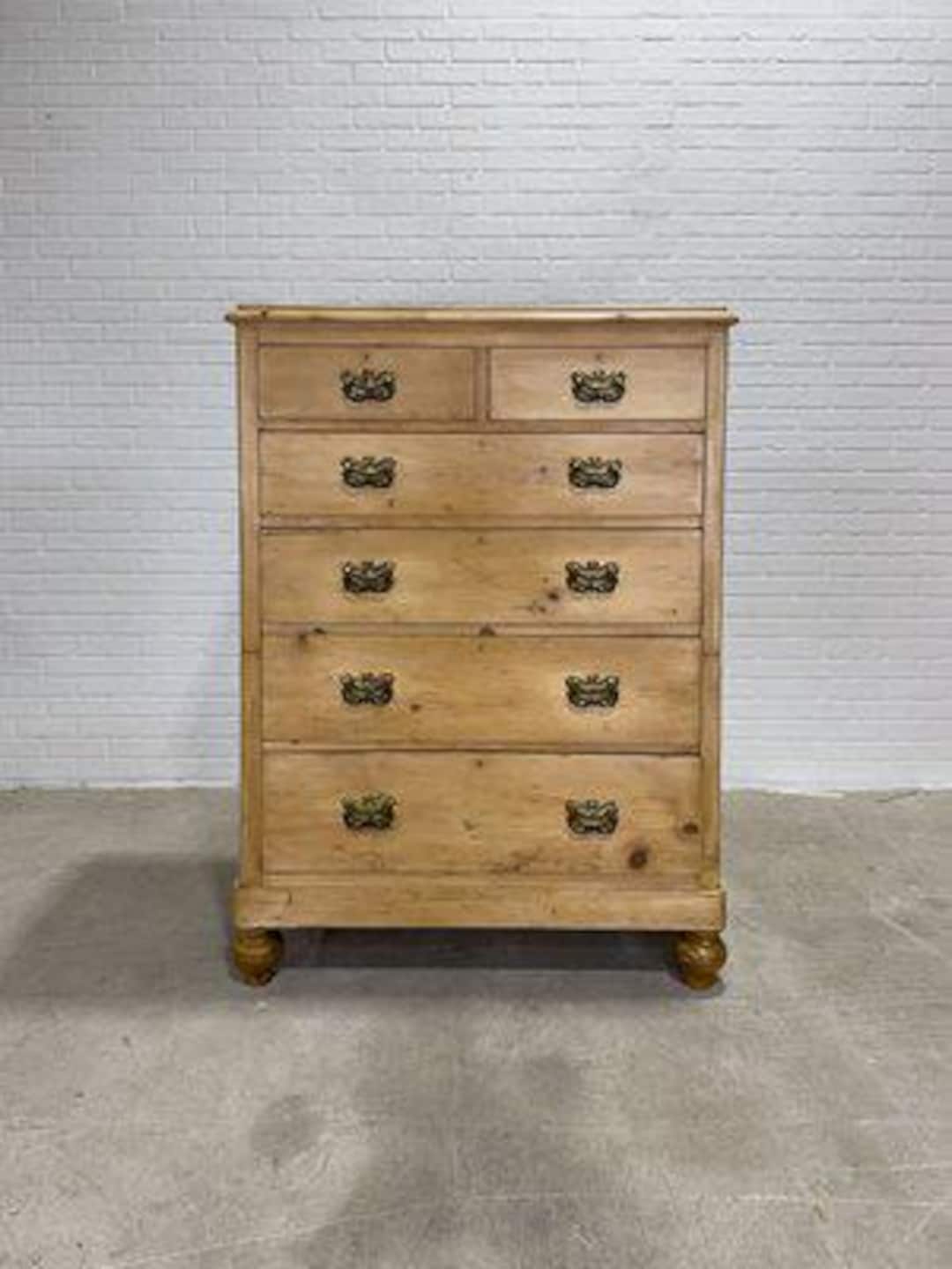 Substantial Set of Antique English Drawers - Etsy