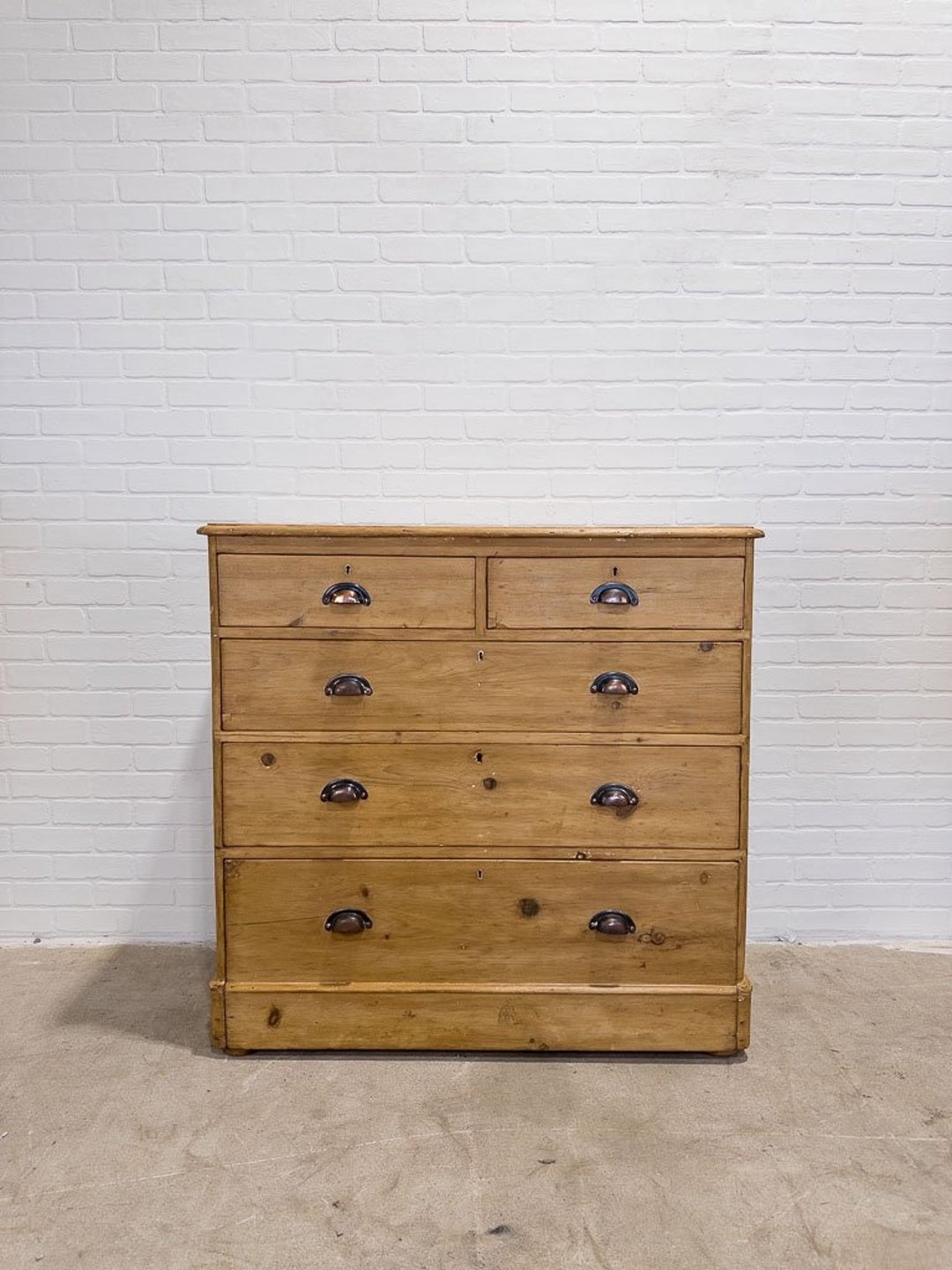 Victorian Pine Drawers With Pull Handles - Etsy