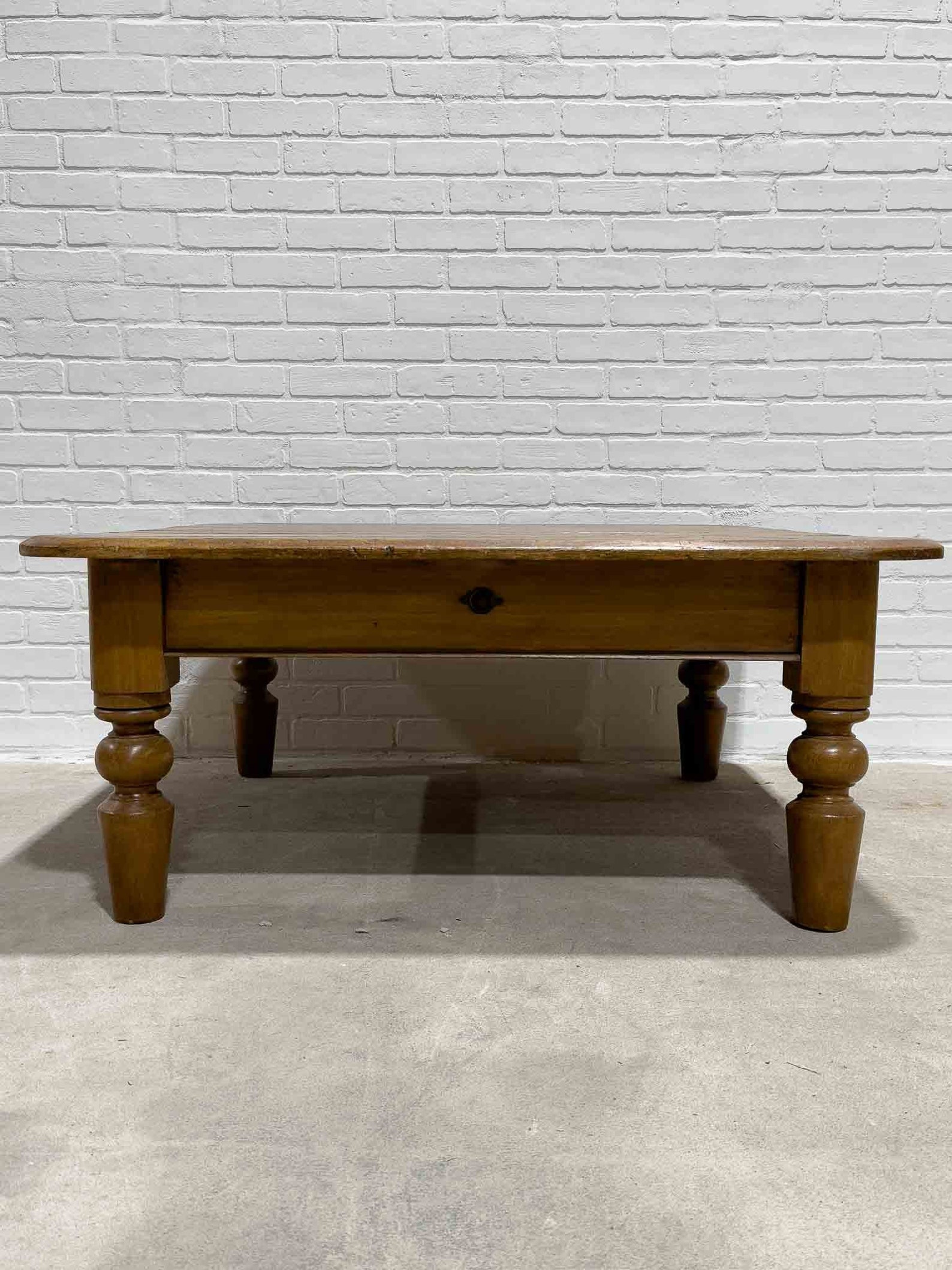 Antique Pine English Coffee Table - Etsy
