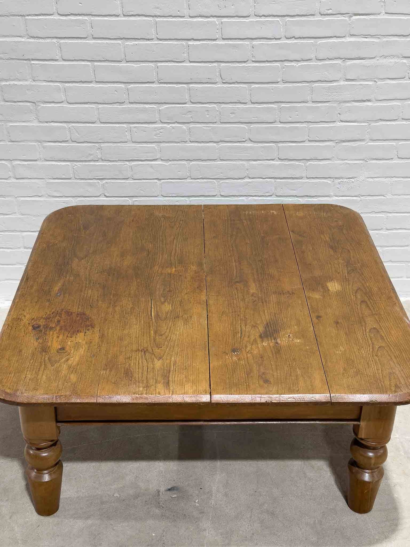 Antique Pine English Coffee Table - Etsy