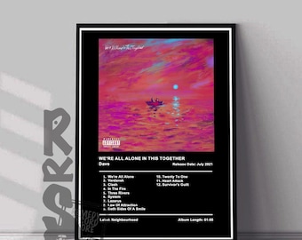 Dave Album Cover Poster - Etsy