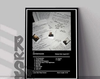 Xxxtentacion Album Cover - Etsy