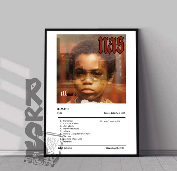 Nas Illmatic Album Cover