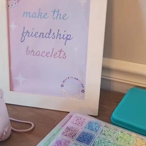 Make the Friendship Bracelets Sign - Digital Download - Etsy