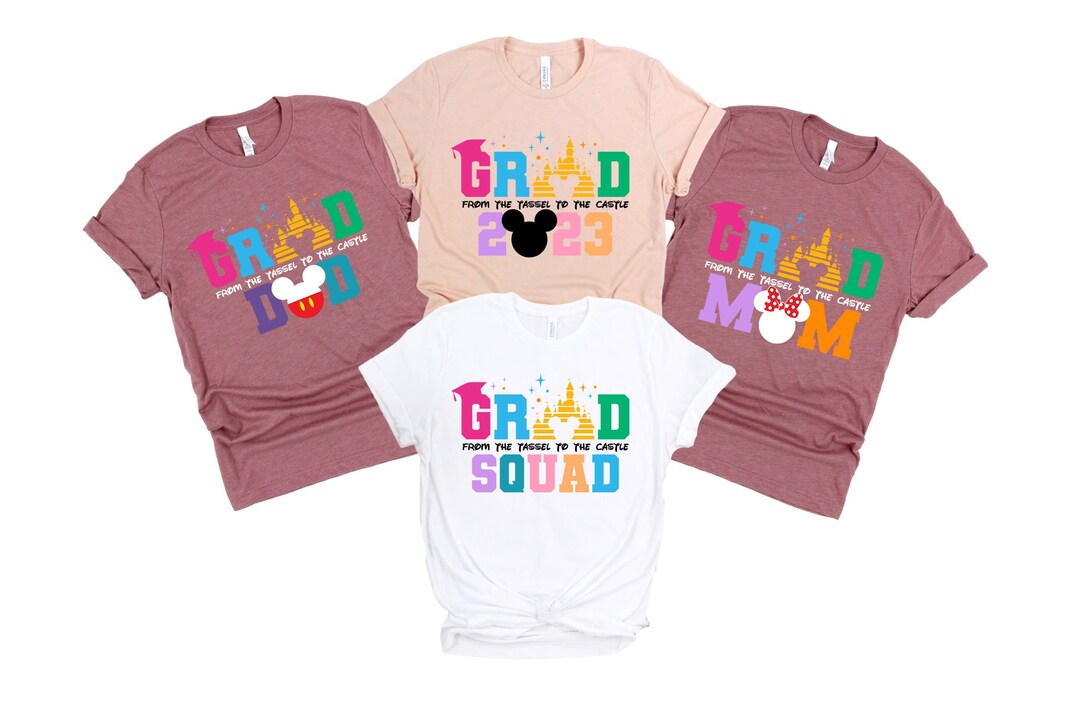 Disney Graduate Shirt, Disney Family Graduation Shirt,disney Grad Dad ...