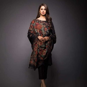Fully Stitched Pakistani Velvet Shawl Indian Wedding Bridal - Etsy