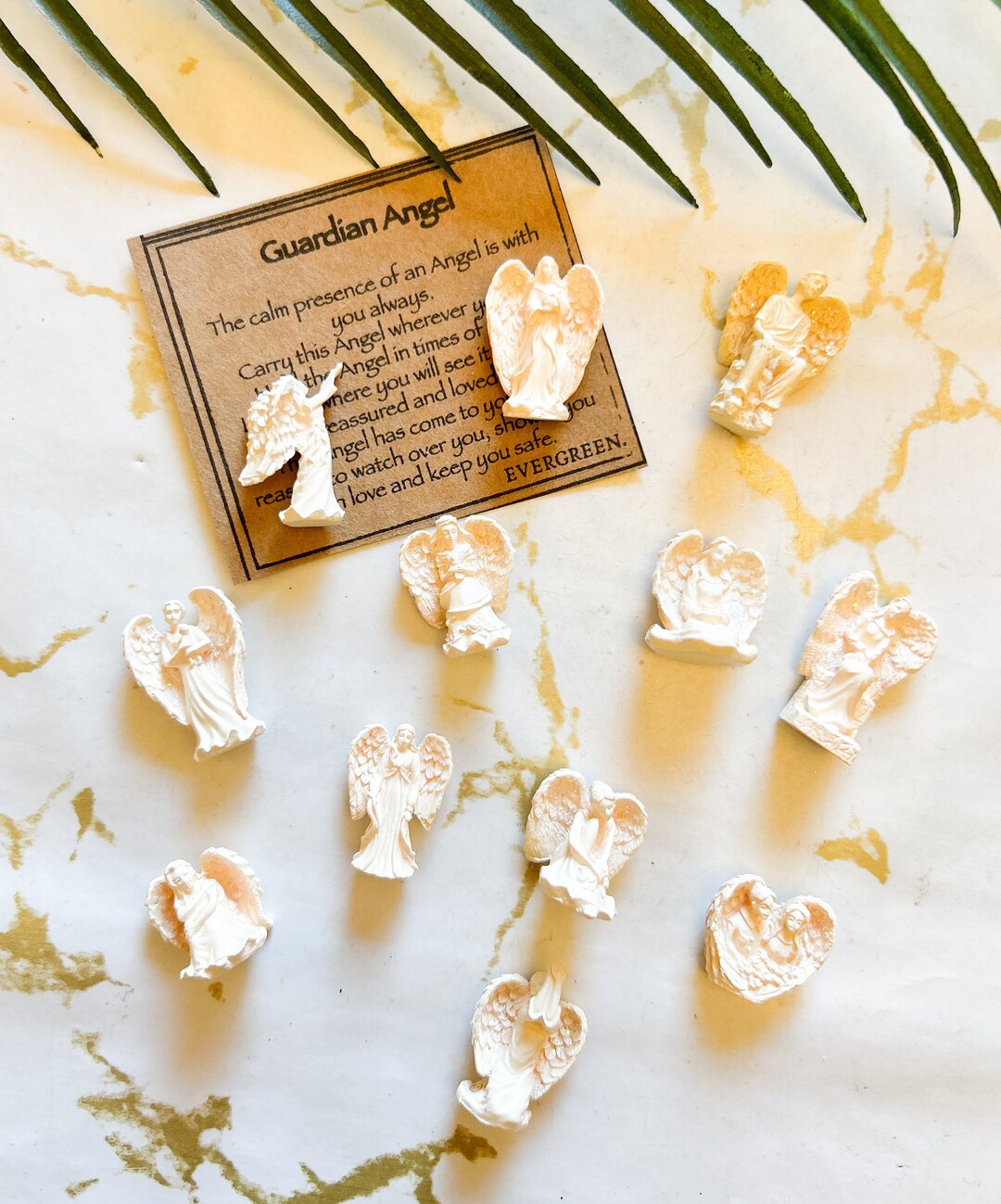 Miniature Guardian Angel Figurine Widevariety Available - Etsy