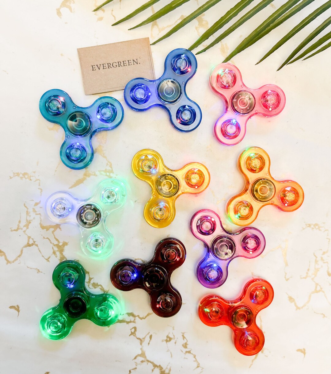 LED Light up Fidget Spinner Wide Variety Available - Etsy UK