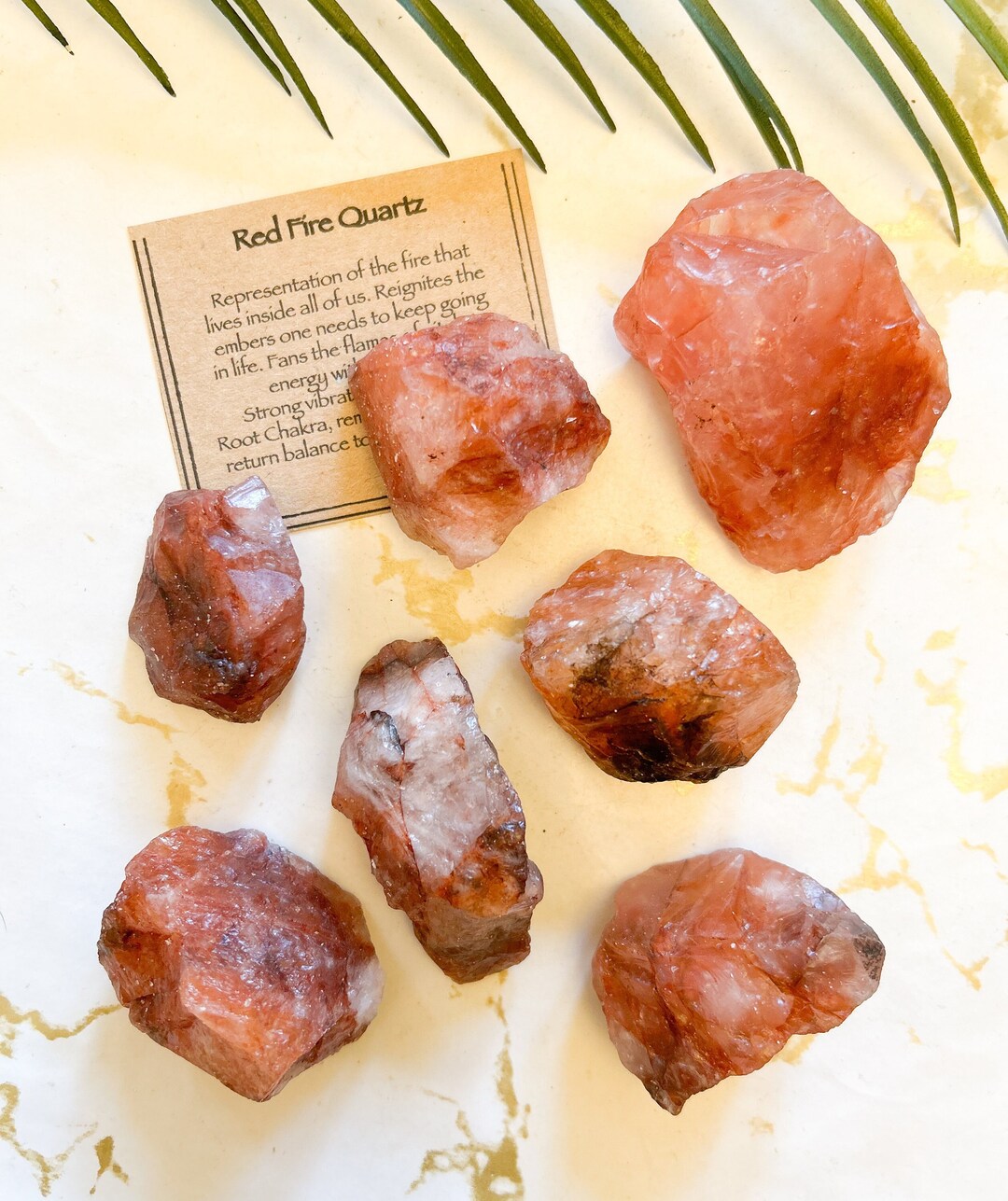 Raw / Rough Red Fire Quartz Crystal Energy, Protection & Balance - Etsy UK