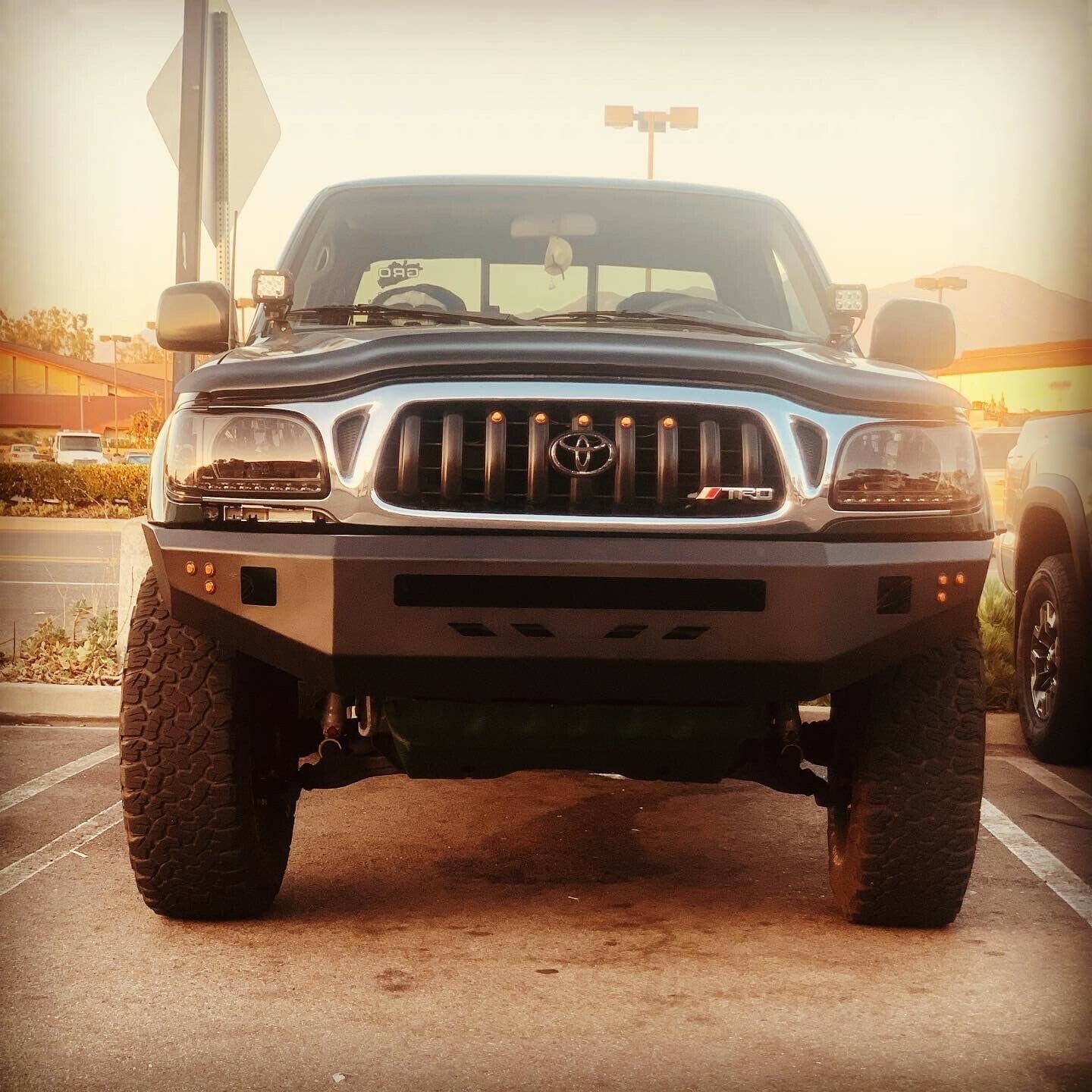 Off-road Steel Front Bumper for Toyota Tacoma First Gen 95-04 - Etsy