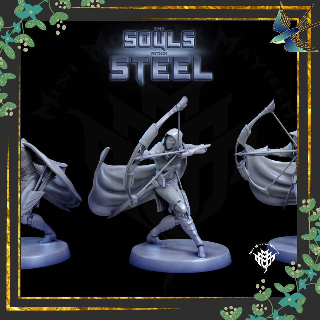 Mech Archer | Mini Monster Mayhem | Dnd Miniature | Hand-painted ...